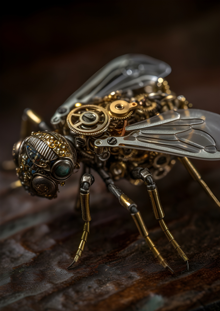 Mechanical Fly - To illustrate Time Flies - Impossible Images - Unique ...