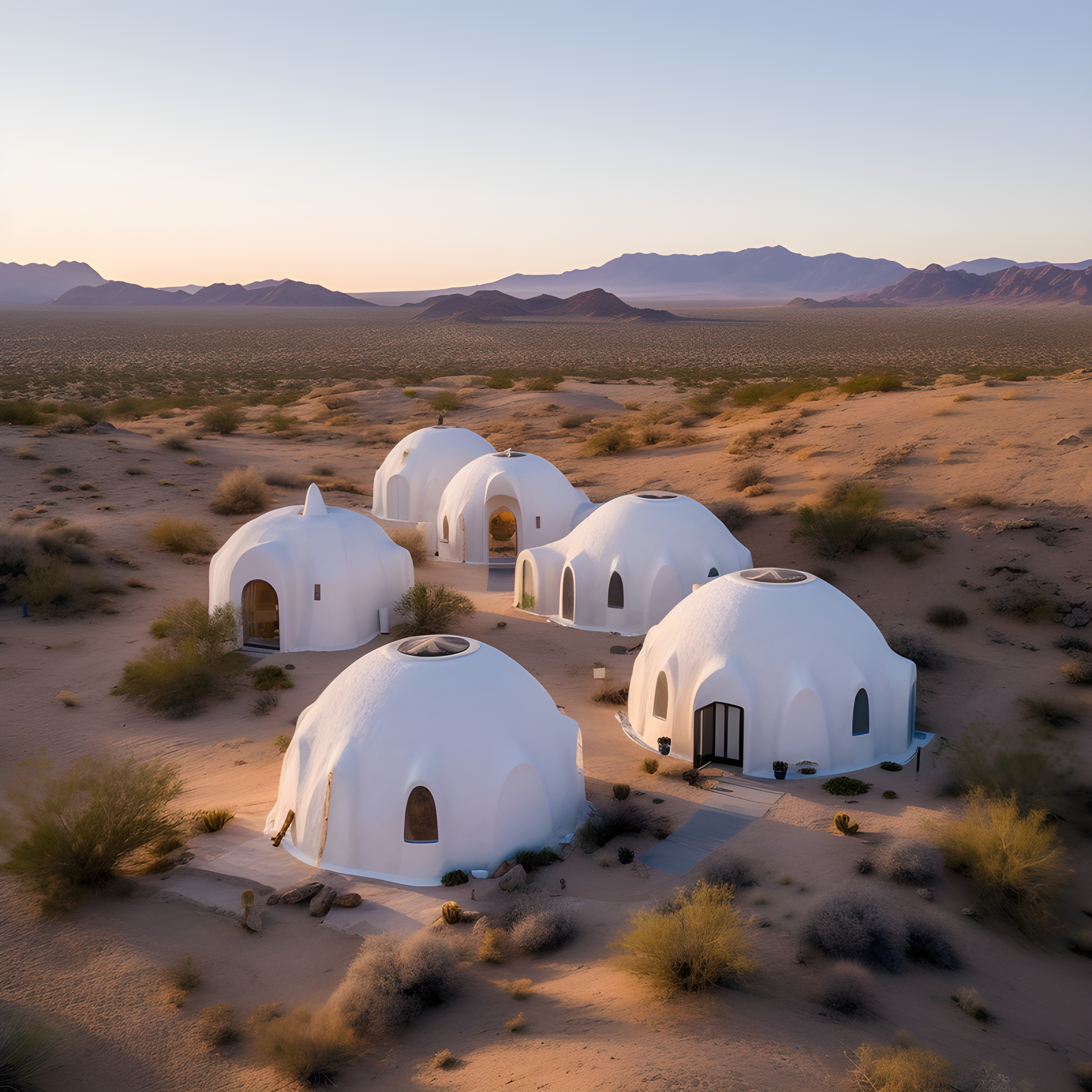 Igloo Style Homes in the middle of the Desert. - Impossible Images ...