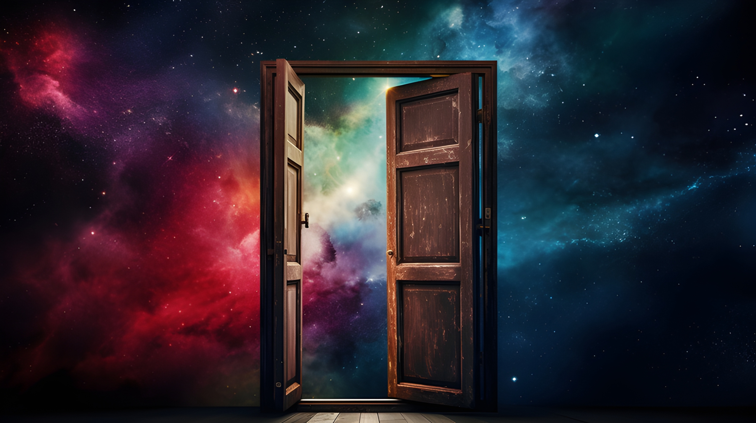 A door opening to another dimension - Impossible Images - Unique stock ...