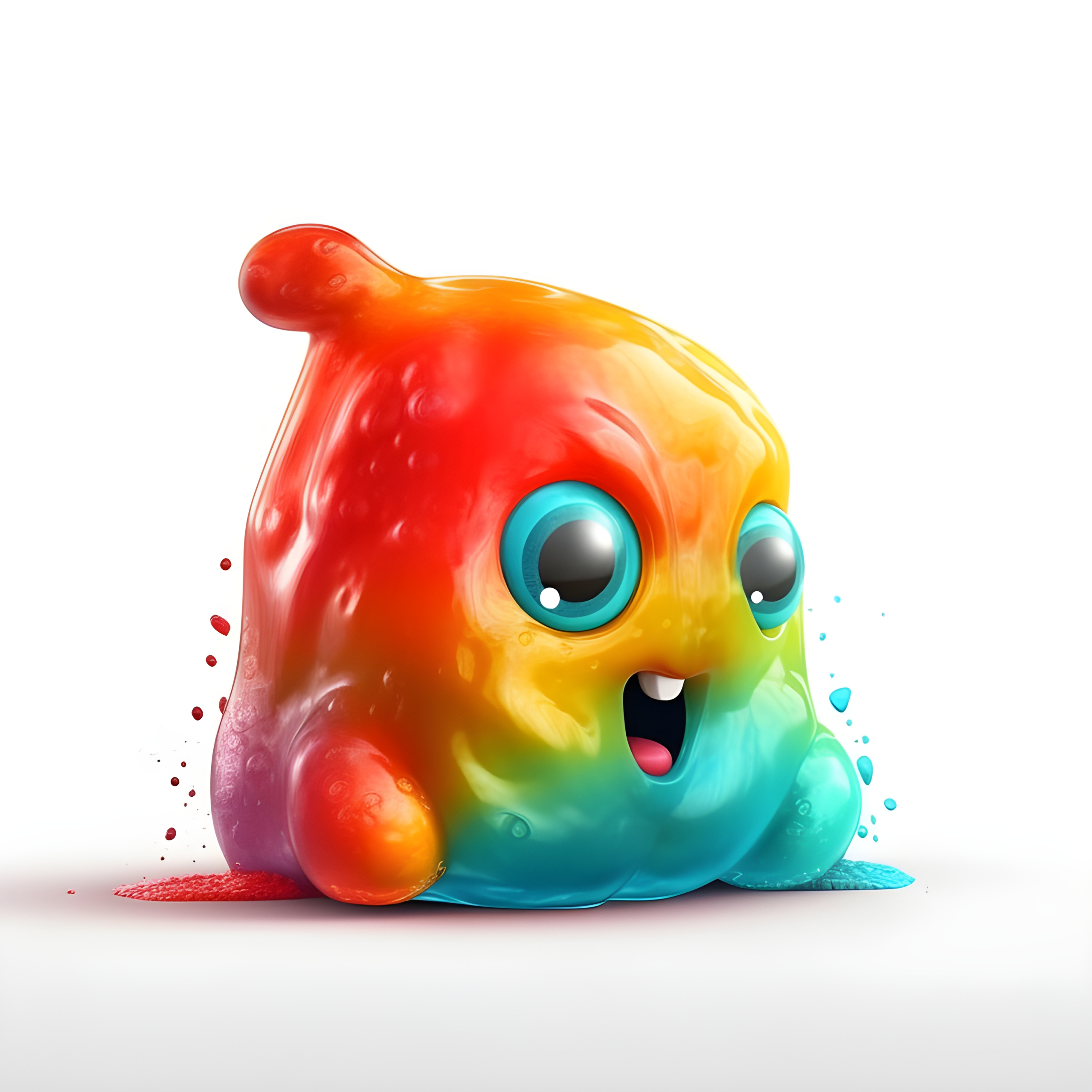 Happy blob - Impossible Images - Unique stock images for commercial use.