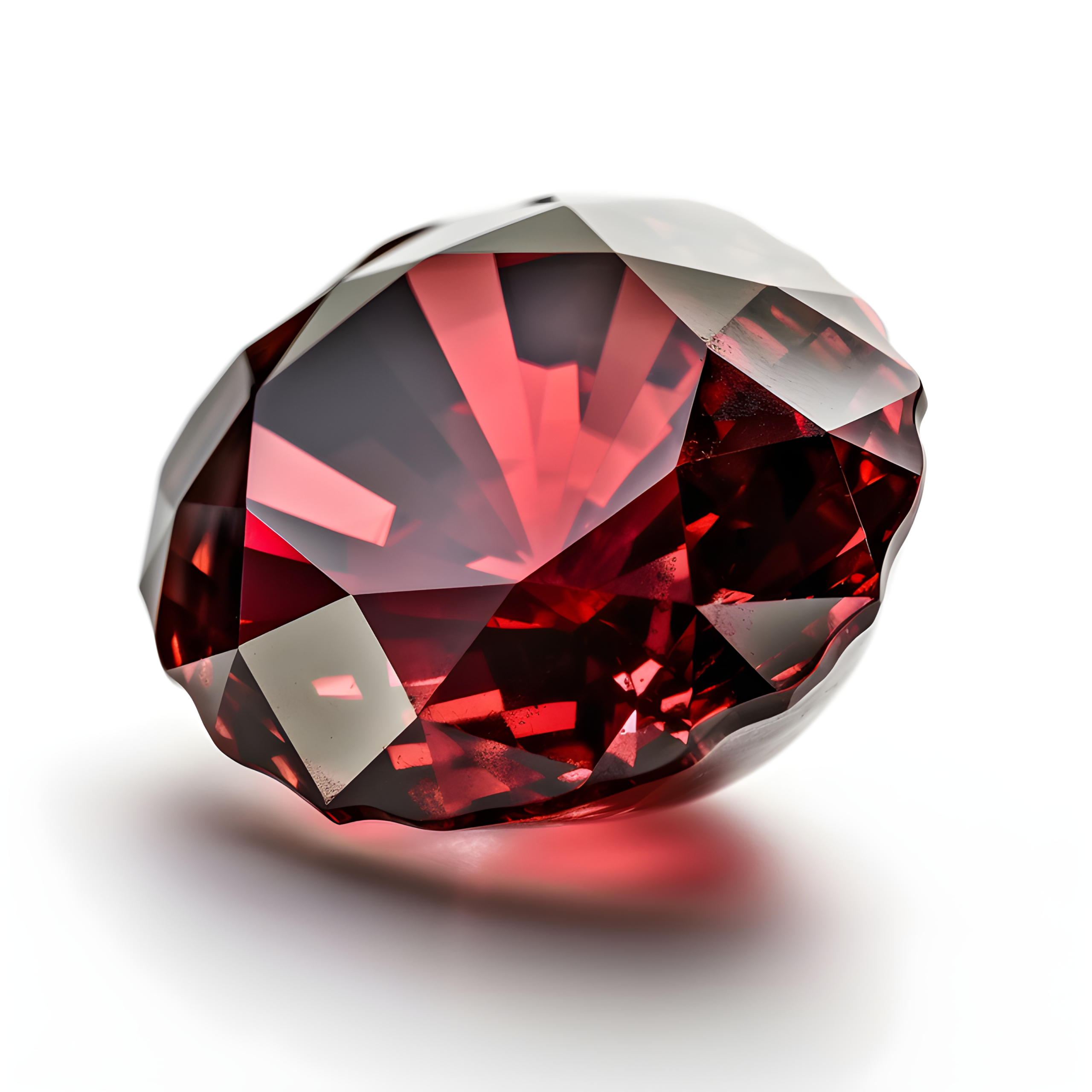 Perfect Ruby on white background - Impossible Images - Unique stock ...