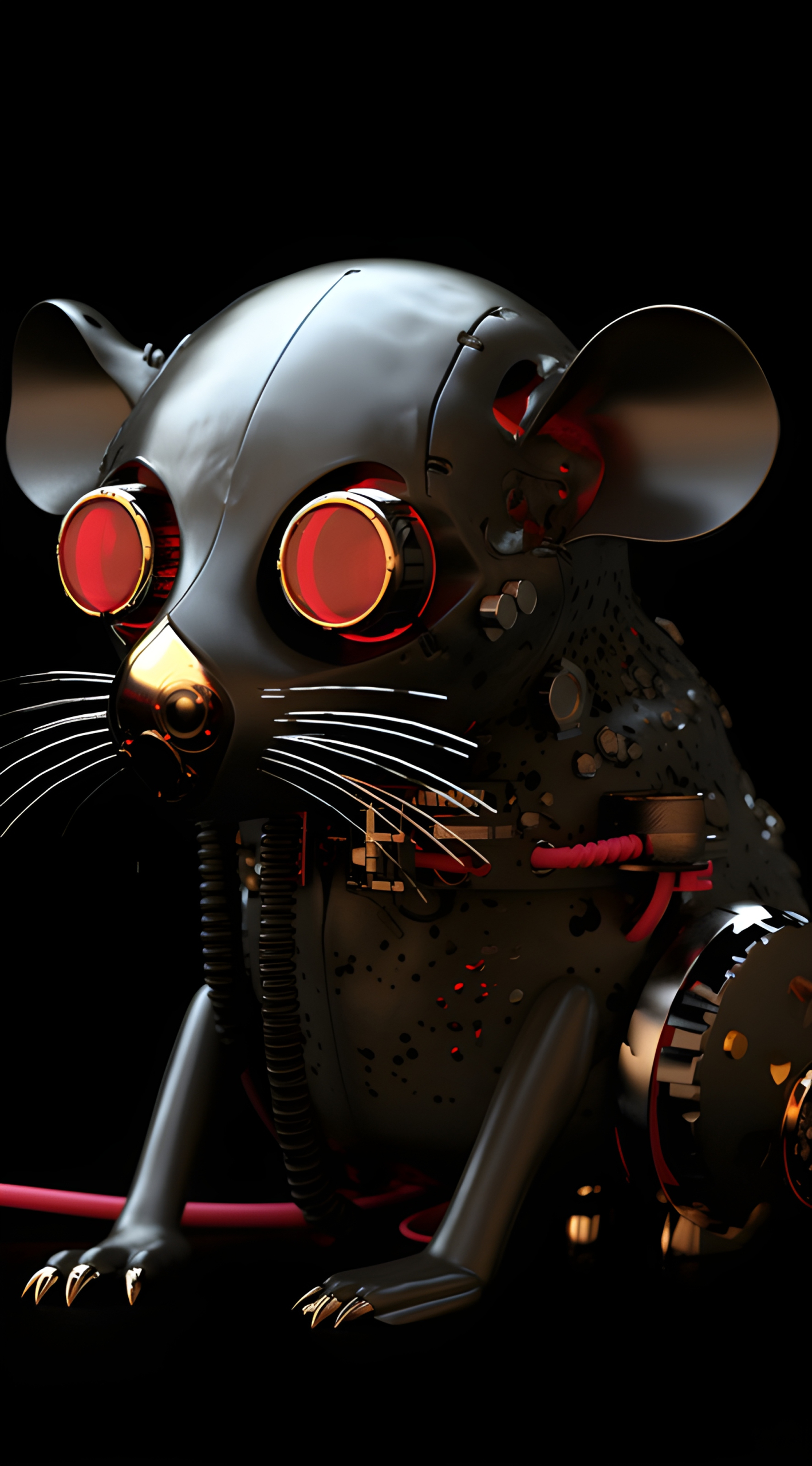 A robot mouse - Impossible Images - Unique stock images for commercial use.