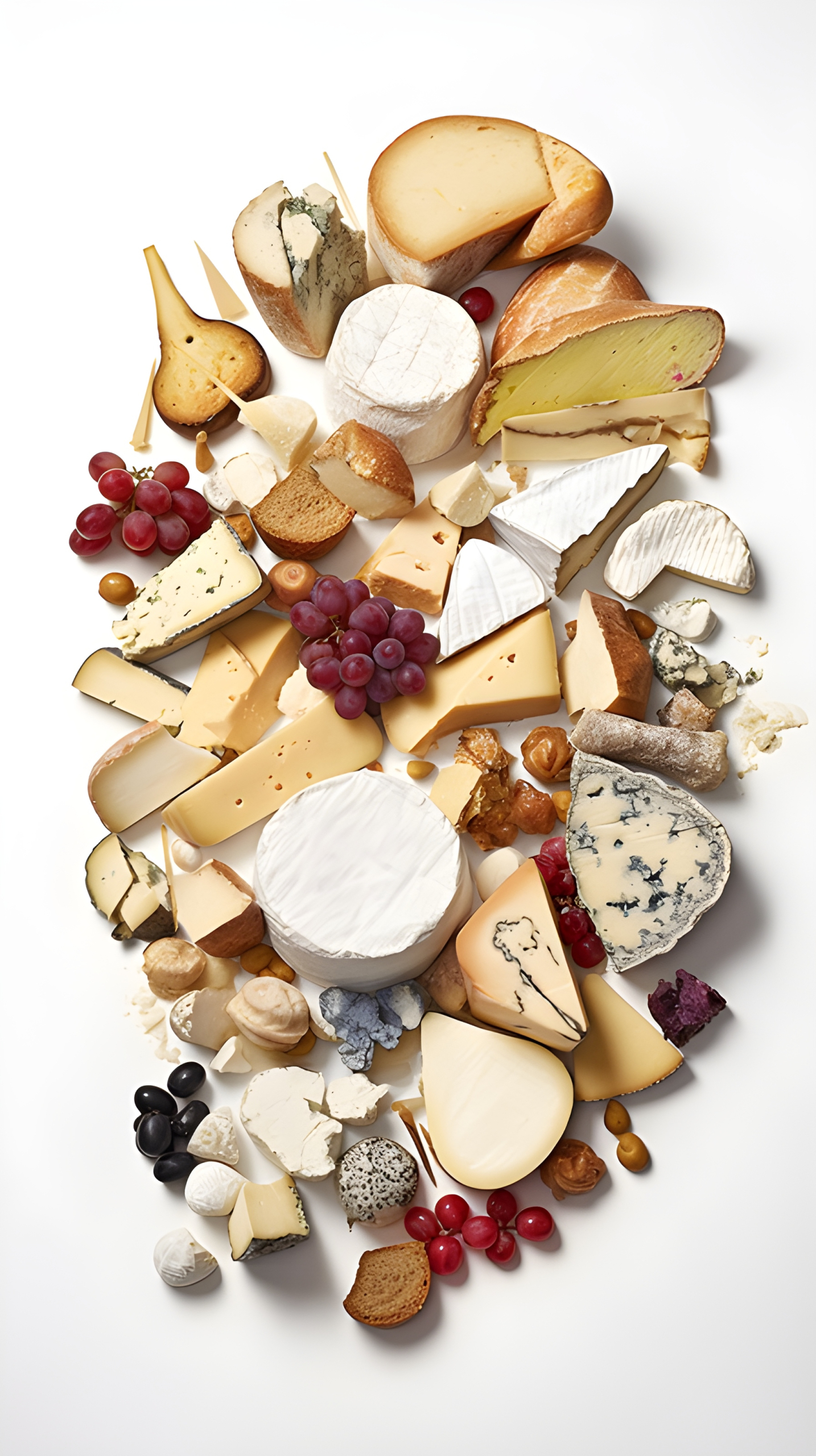 Collection of French cheeses - Impossible Images - Unique stock images ...