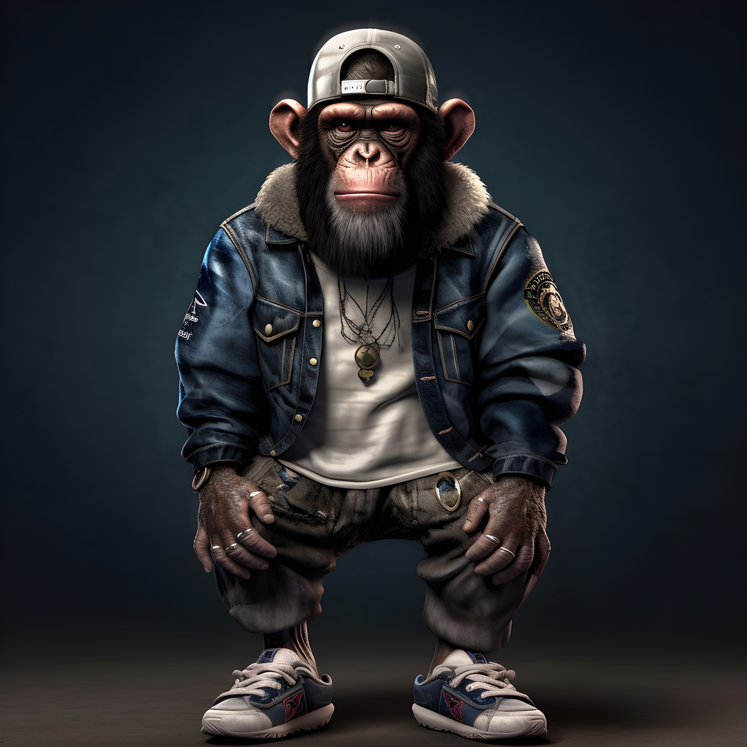 Hip hop chimpanzee - Impossible Images - Unique stock images for ...