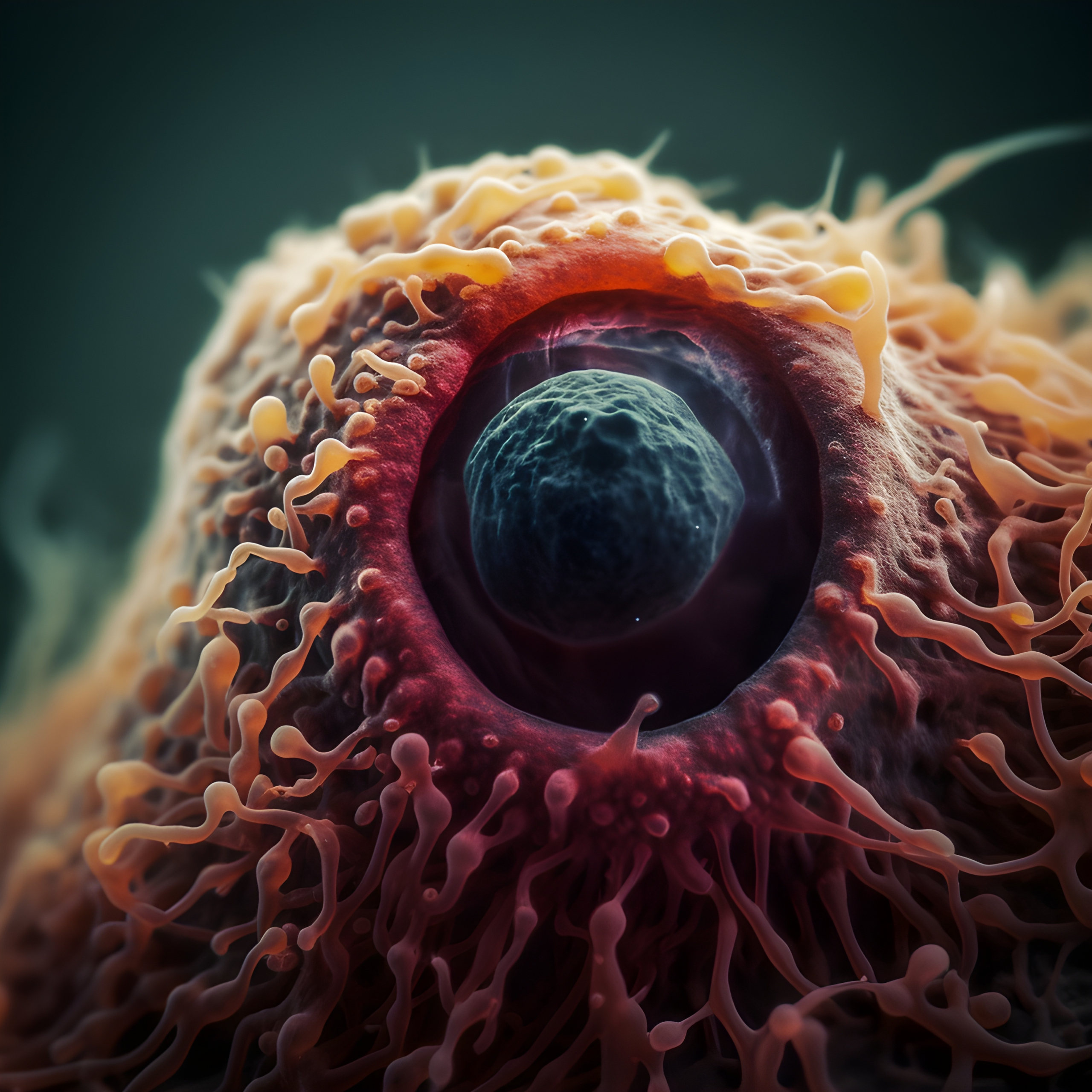 A strange microscopic creature - Impossible Images - Unique stock ...