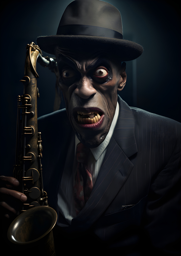 Scary jazz - Impossible Images - Unique stock images for commercial use.