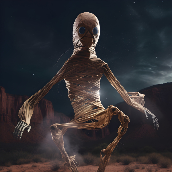 Weird supernatural entity made of rags - Impossible Images - Unique ...