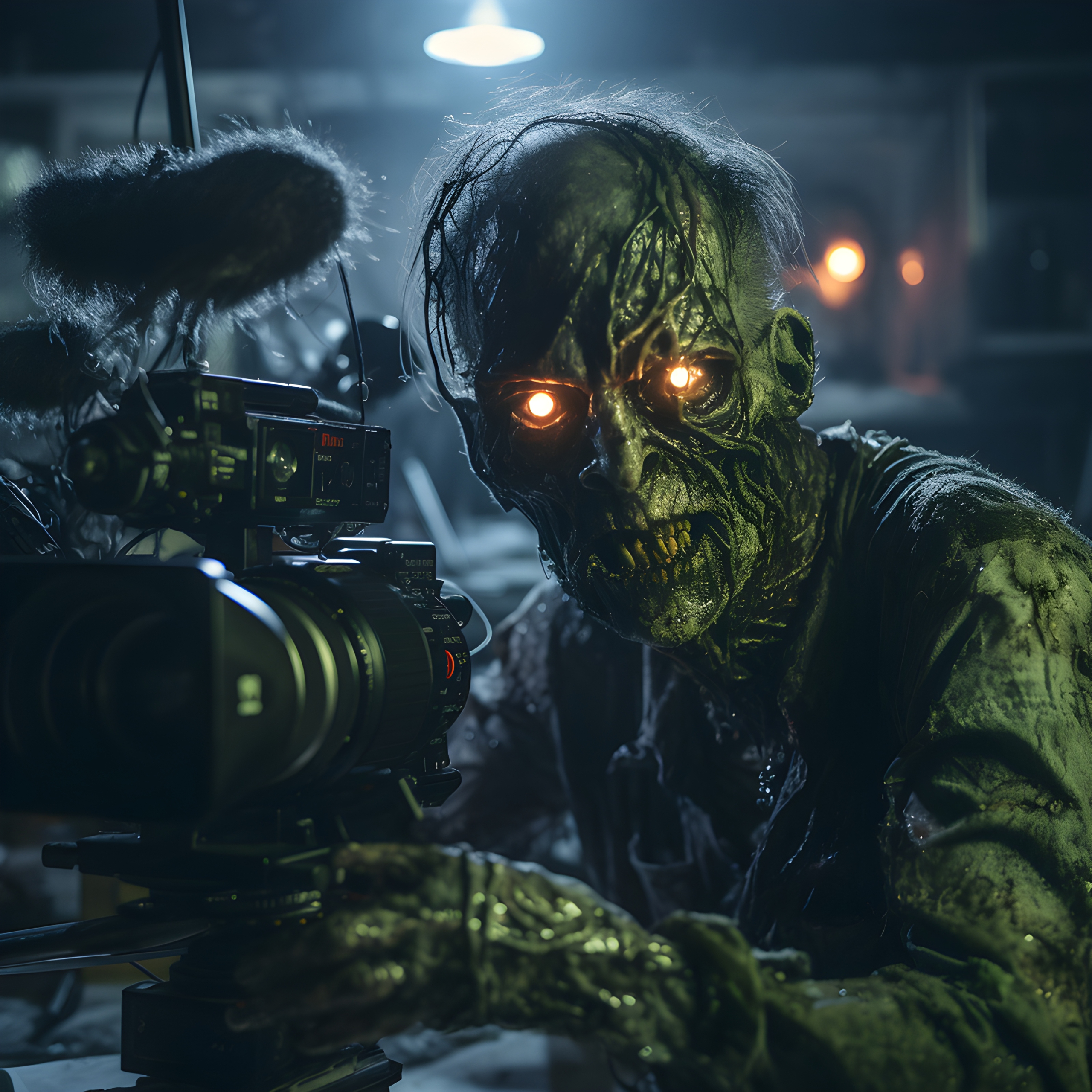 Zombie camera crew - Impossible Images - Unique stock images for ...