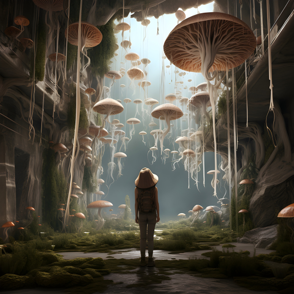 Strange mushroom world - Impossible Images - Unique stock images for ...