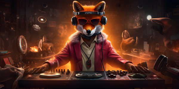 DJ Fox - Impossible Images - Unique stock images for commercial use.