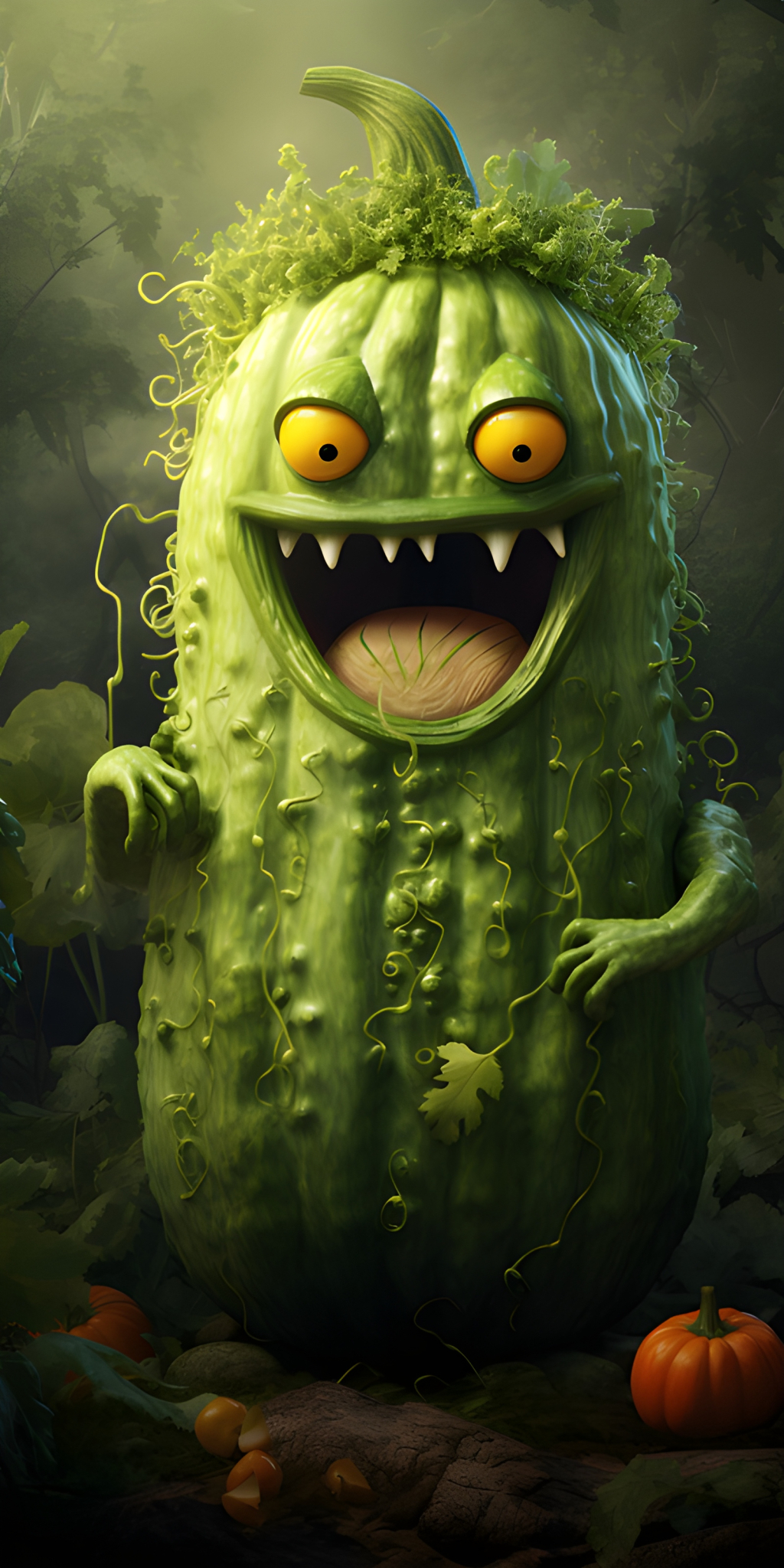 Cucumber Monster - Impossible Images - Unique stock images for ...