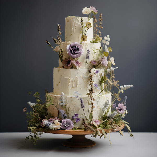 Pressed floral wedding cake - Impossible Images - Unique stock images ...