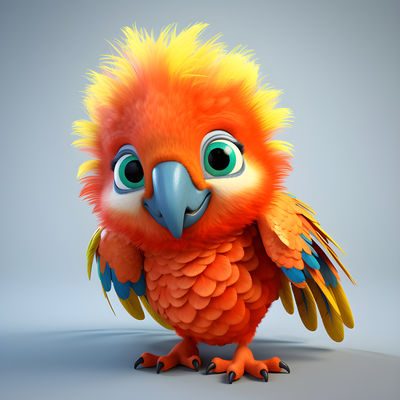 Cute Parrot - Impossible Images - Unique stock images for commercial use.