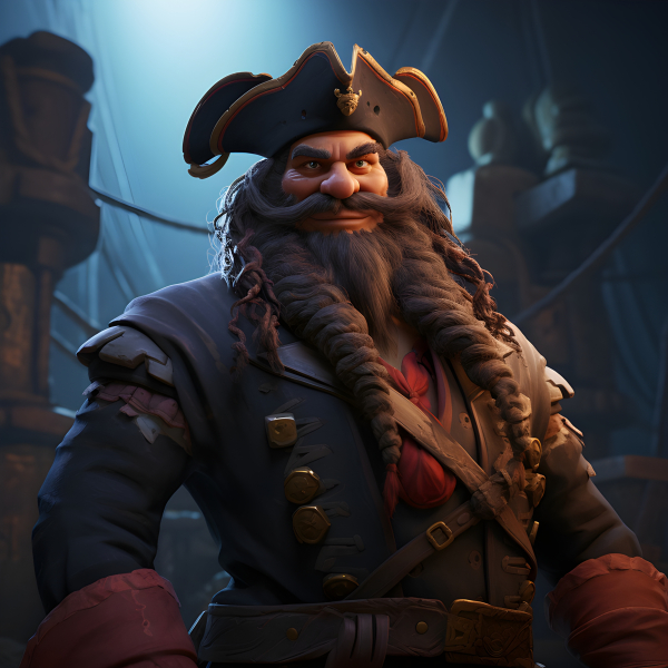 Pirate Captain - Impossible Images - Unique stock images for commercial ...