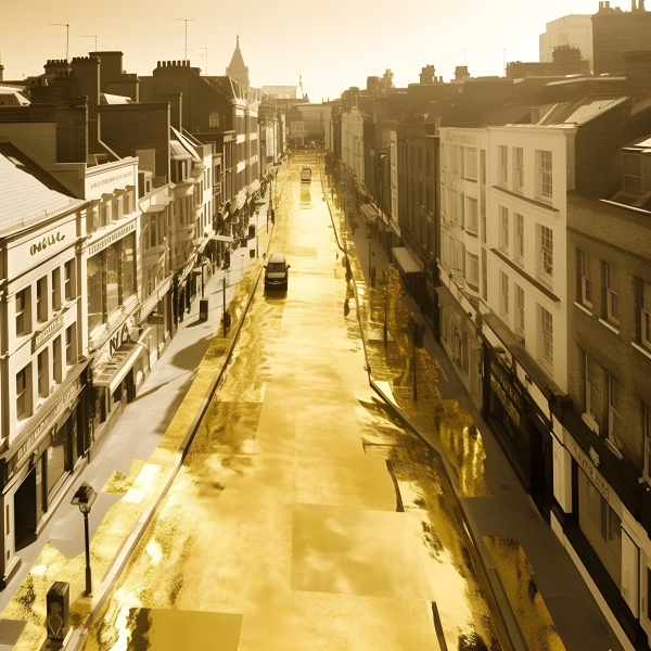 The streets of London paved with gold - Impossible Images - Unique ...
