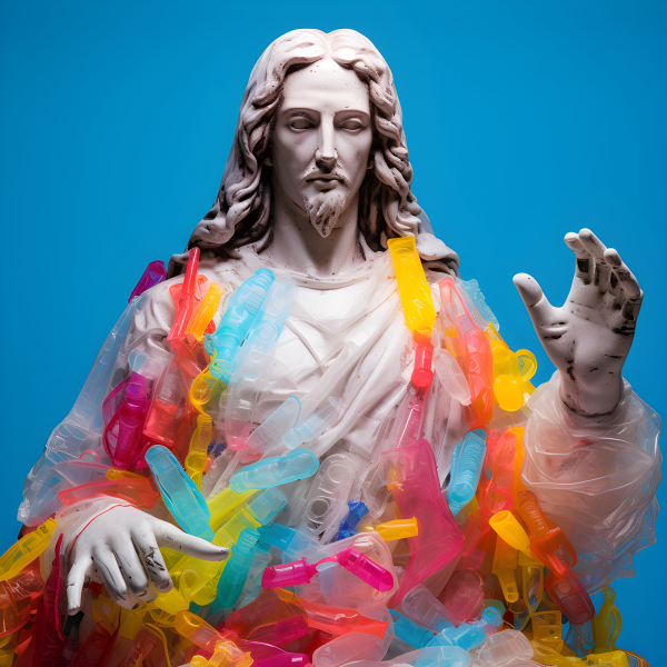 Plastic Jesus - Impossible Images - Unique stock images for commercial use.