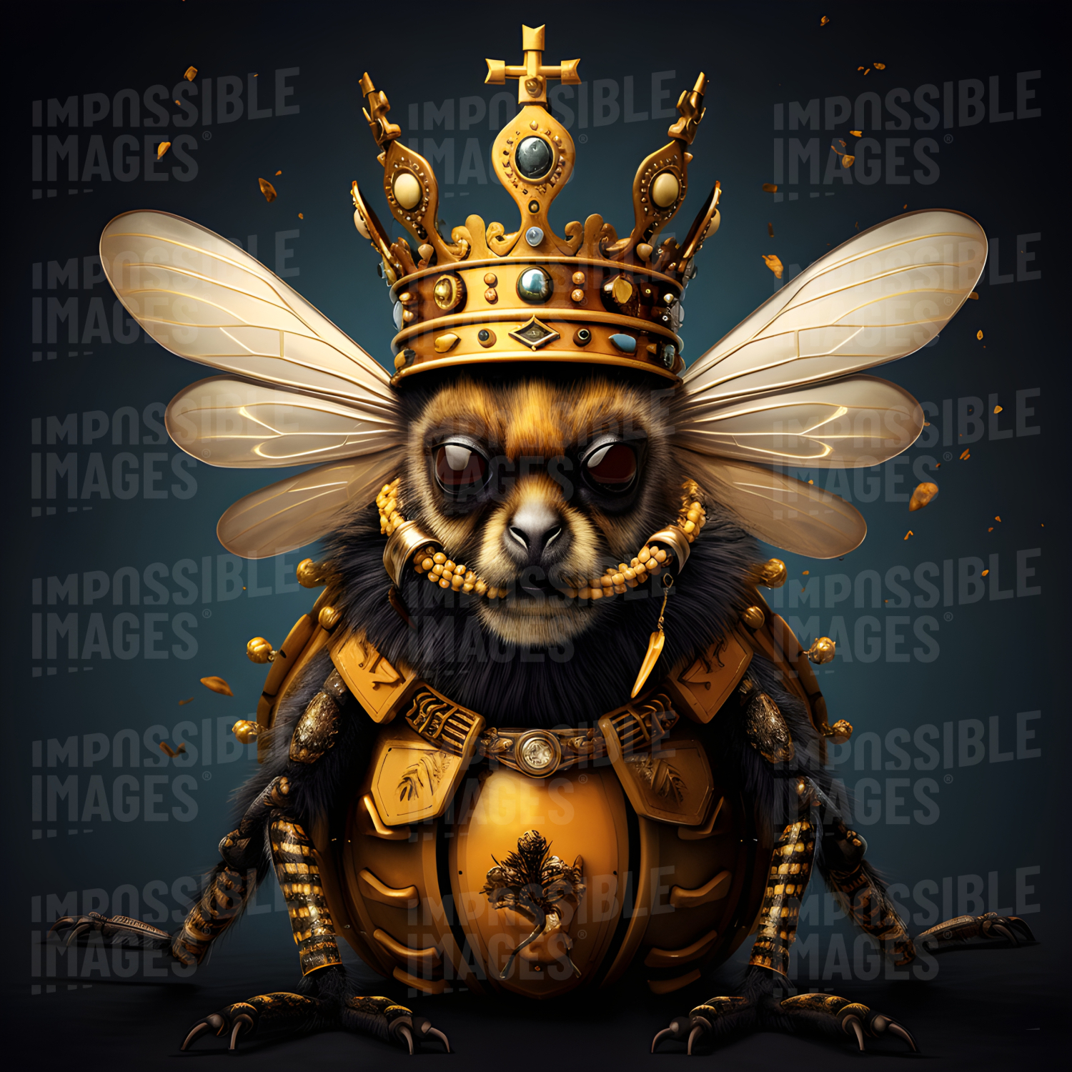 Kings bee - Impossible Images - Unique stock images for commercial use.