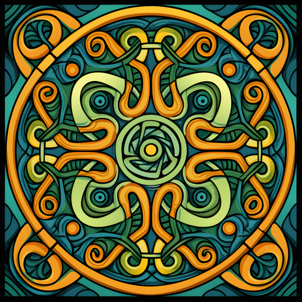 A Vibrant celtic pattern - Impossible Images - Unique stock images for ...