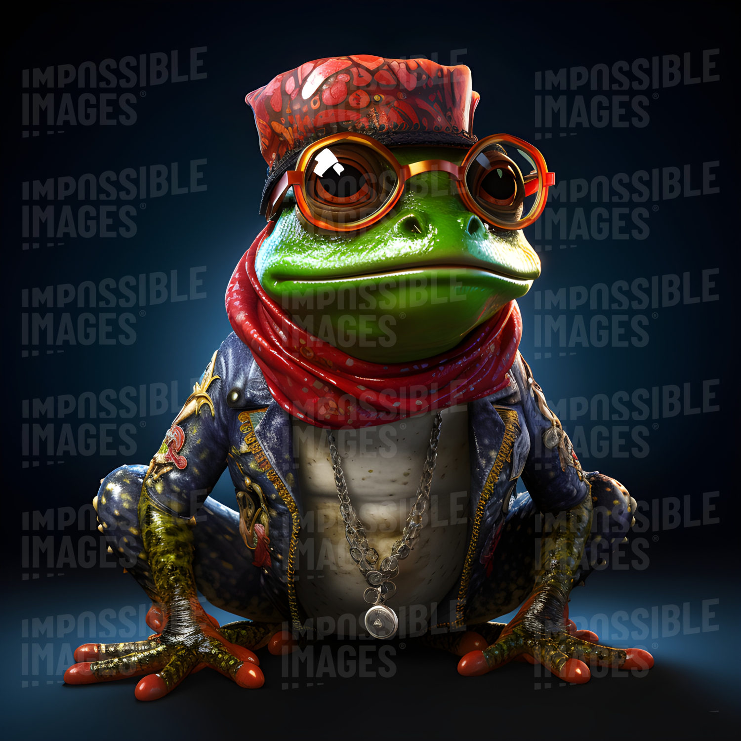 A gangsta Frog - Impossible Images - Unique stock images for commercial ...