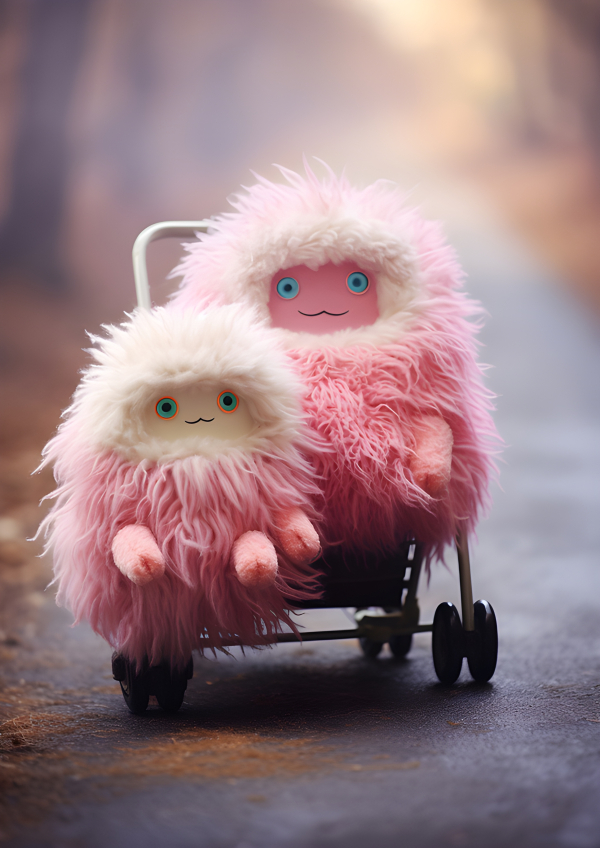 Friendly pink aliens - Impossible Images - Unique stock images for ...