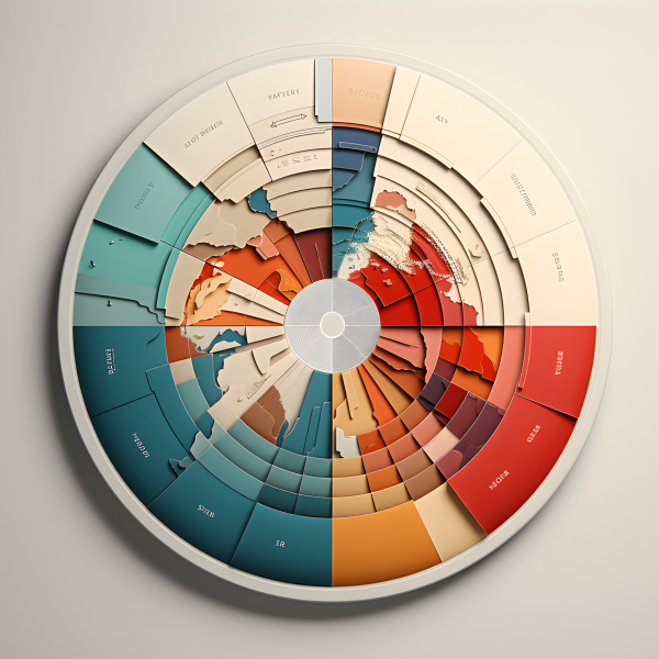 Imaginative 3D pie chart design - Impossible Images - Unique stock ...