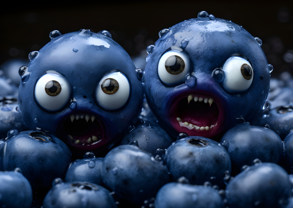 Blueberries gone bad - Impossible Images - Unique stock images for ...