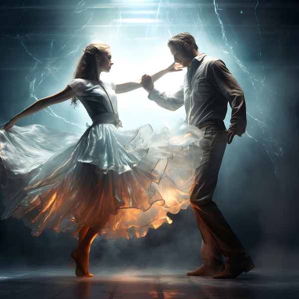 A couple dancing in a lightening room - Impossible Images - Unique ...