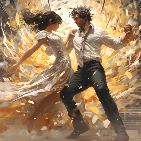 Exploding image of people dancing - Impossible Images - Unique stock ...