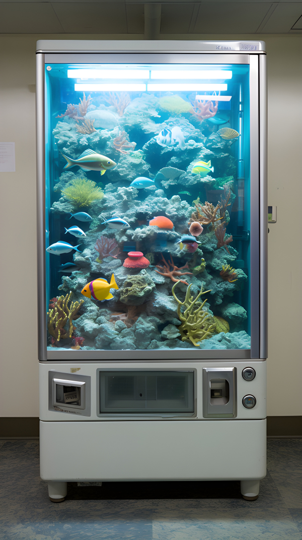 Marine life vending machine - Impossible Images - Unique stock images ...