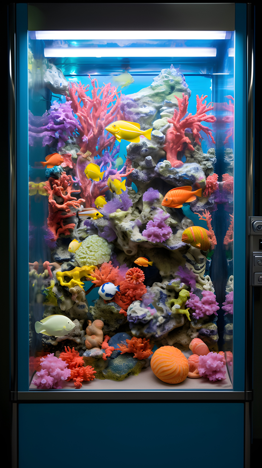Sea life vending machine - Impossible Images - Unique stock images for ...