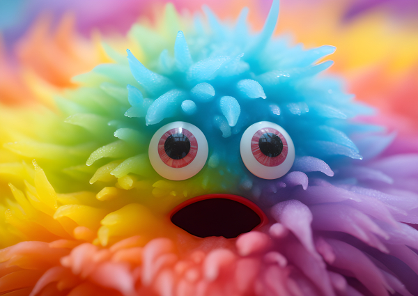 Rainbow blob - Impossible Images - Unique stock images for commercial use.