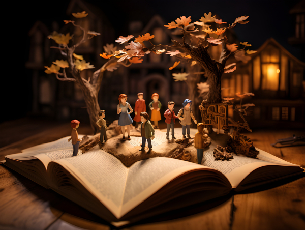 Book character scene - Impossible Images - Unique stock images for ...