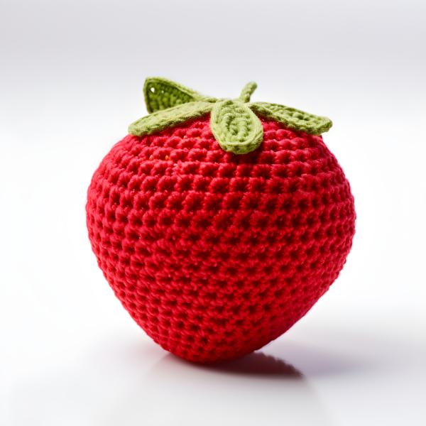 Crochet strawberry - Impossible Images - Unique stock images for ...