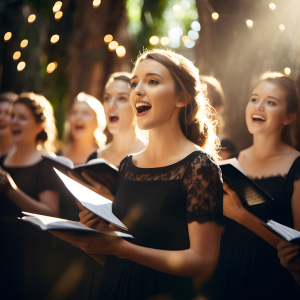 Choir in a park - Impossible Images - Unique stock images for ...