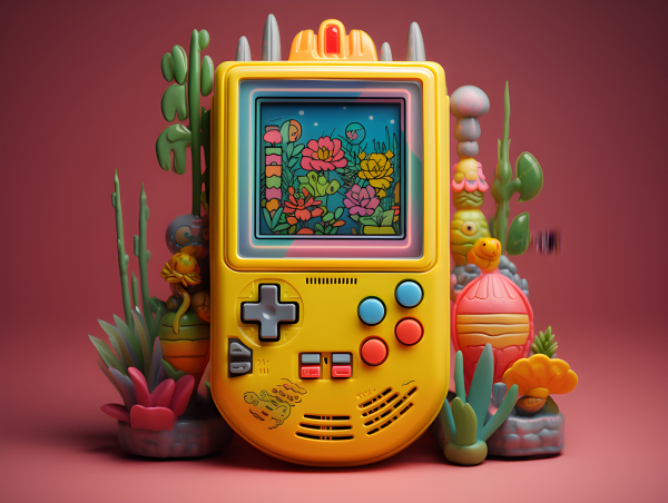 Game boy - Impossible Images - Unique stock images for commercial use.