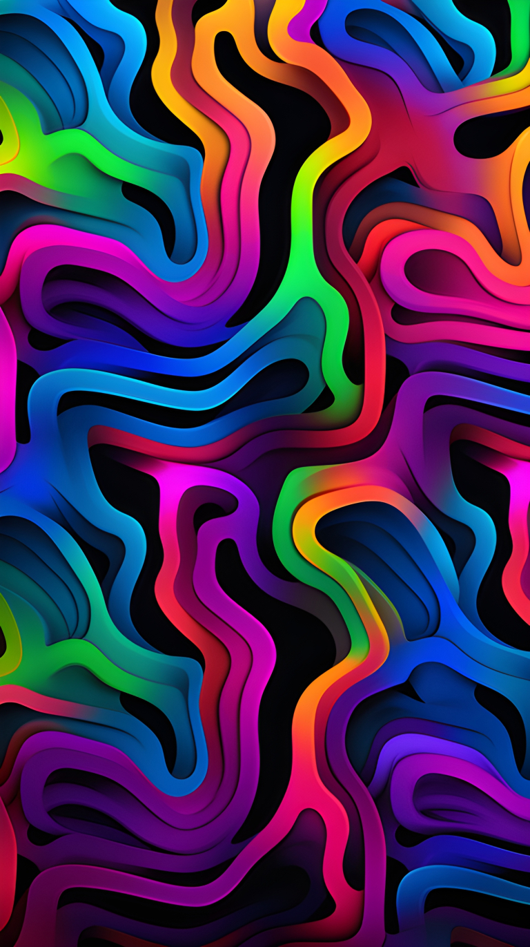 Abstract neon pattern - Impossible Images - Unique stock images for ...