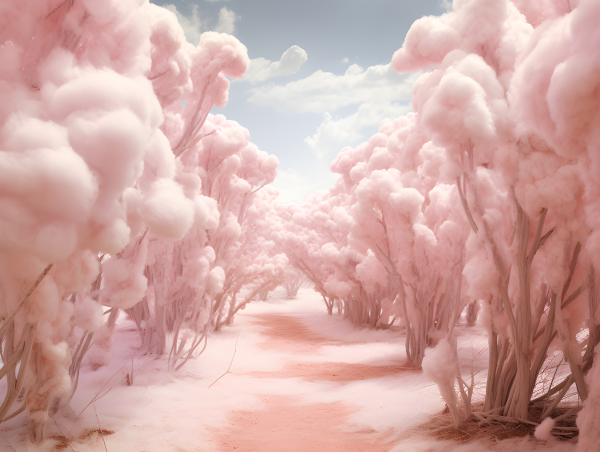 Candy floss forest - Impossible Images - Unique stock images for ...