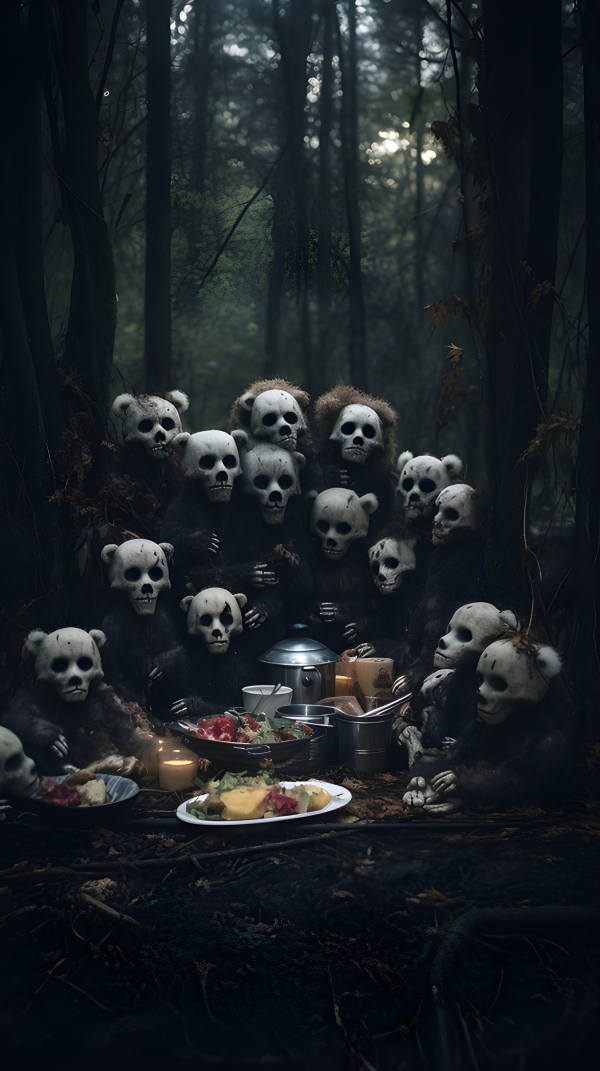 There's something wrong at the teddybear picnic - Impossible Images ...