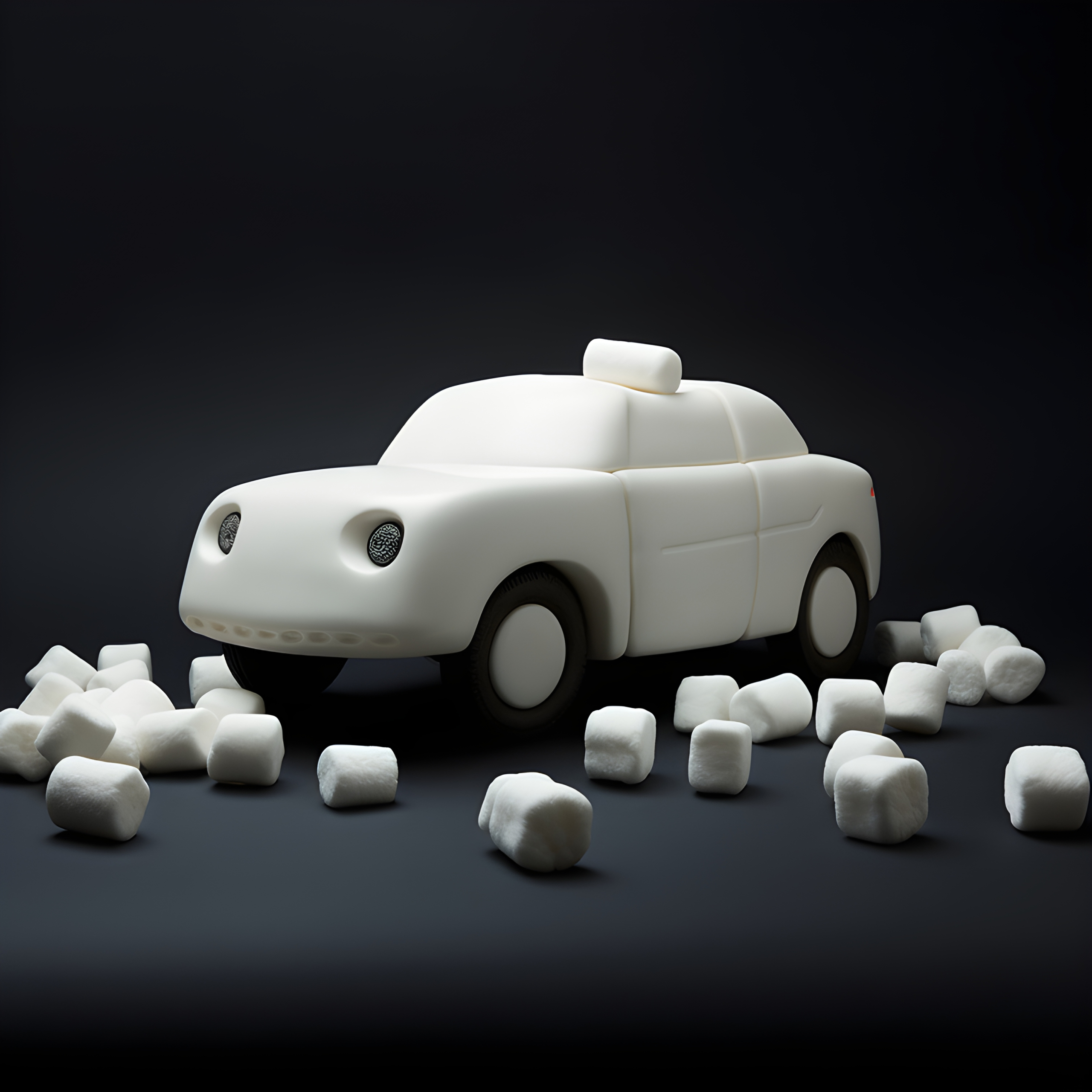Marshmallow car - Impossible Images - Unique stock images for ...