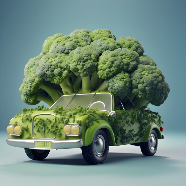 Broccoli passenger car - Impossible Images - Unique stock images for ...