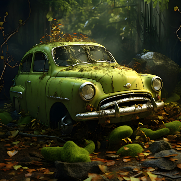 Car sinking in boogy mud - Impossible Images - Unique stock images for ...