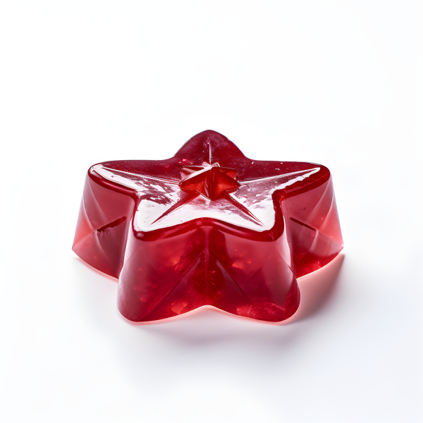 Star shaped red jelly - Impossible Images - Unique stock images for ...