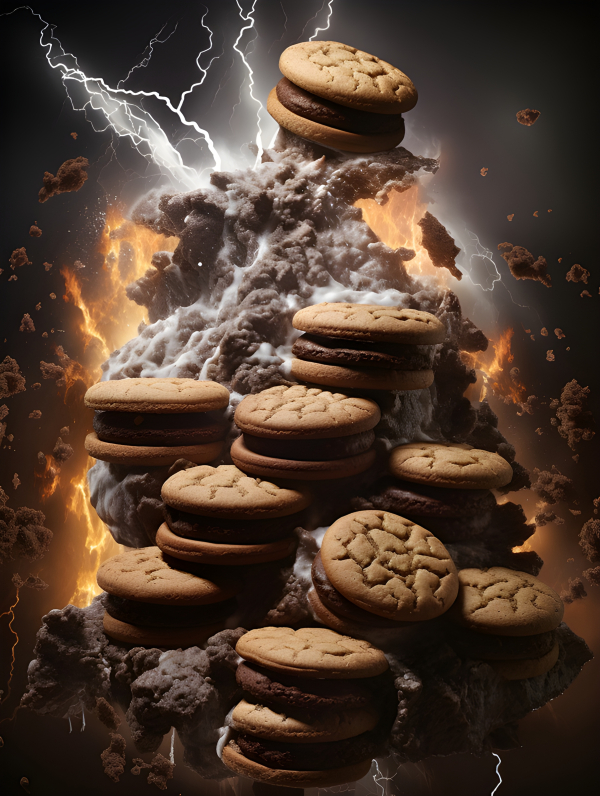 Storm of cookies - Impossible Images - Unique stock images for ...