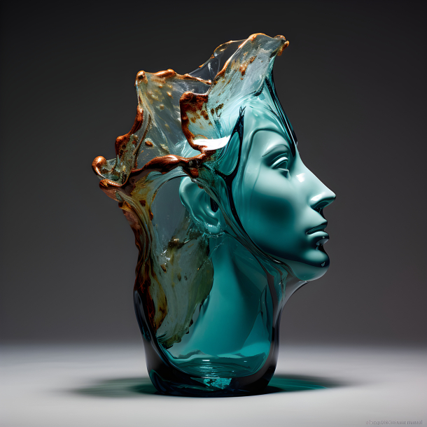 Glass face sculpture - Impossible Images - Unique stock images for ...
