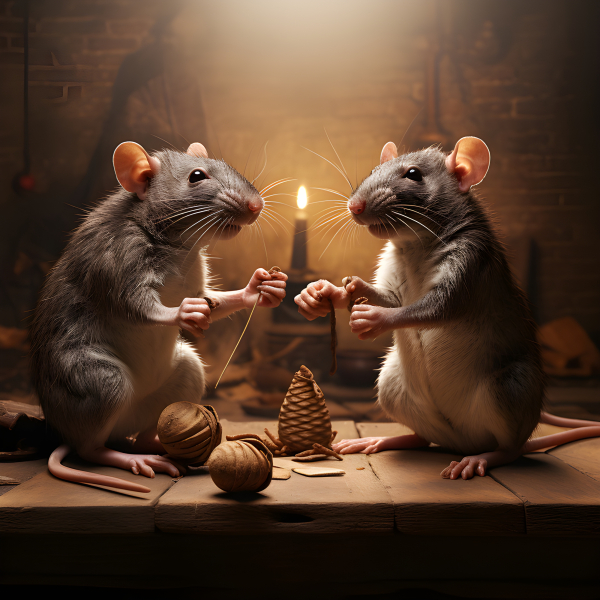 Rats having a fight - Impossible Images - Unique stock images for ...