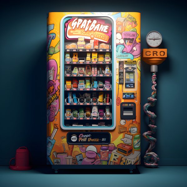 Punk vending machine - Impossible Images - Unique stock images for ...