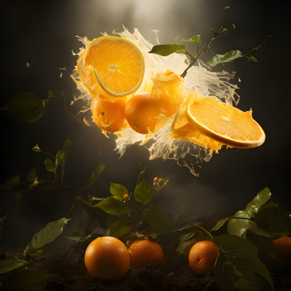Exploding orange - Impossible Images - Unique stock images for ...