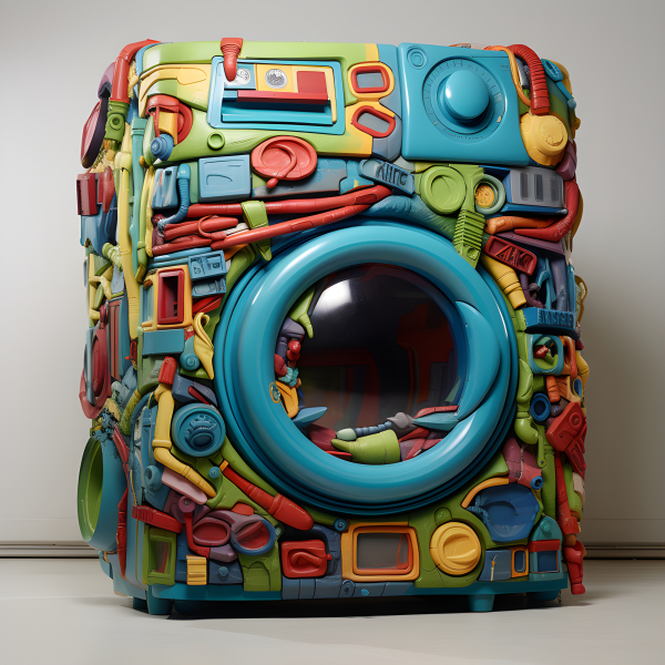 Colourful washing machine - Impossible Images - Unique stock images for ...