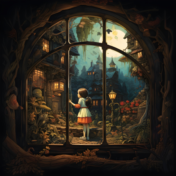 Glass window looking out into another world - Impossible Images ...