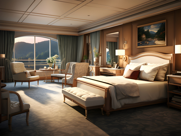 A posh hotel room - Impossible Images - Unique stock images for ...